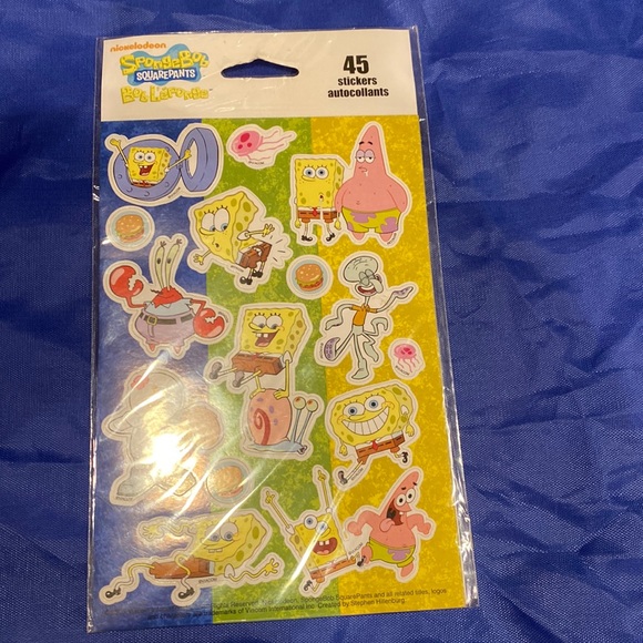 Nickelodeon | Other | Retro Nickelodeon Sponge Bob Square Pants ...